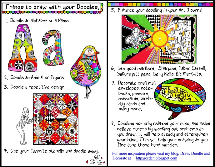 Draw Doodle and Decorate: Doodle Directory Set 4